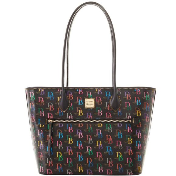 Dooney & Bourke | Bags | Dooney Bourke Db75 Multi Tote Black | Poshmark